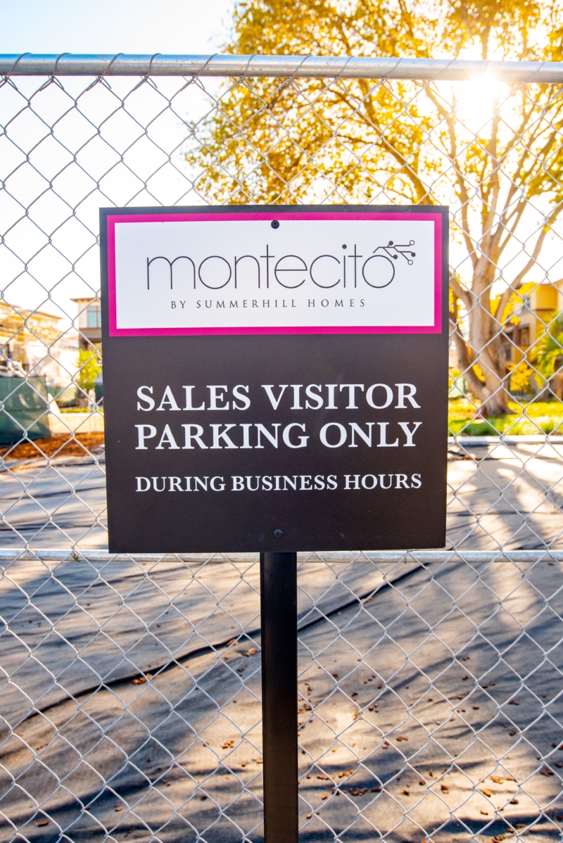 Montecito by Summerhill Homes Signage – Marketshare Inc.