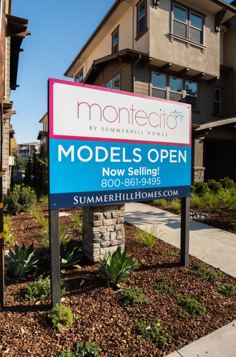 Montecito by Summerhill Homes Signage – Marketshare Inc.